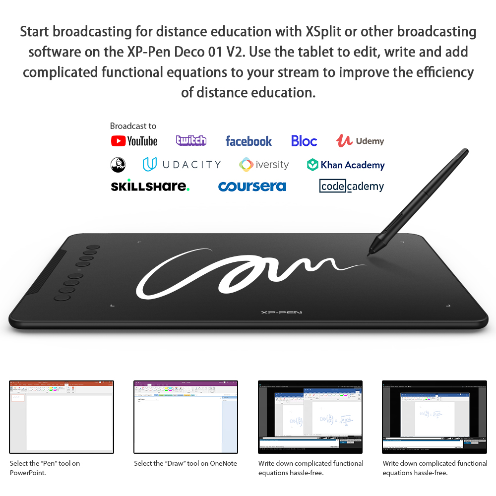 Deco 01 V2 beginner digital art Tablet | XP-Pen Europe Official Store