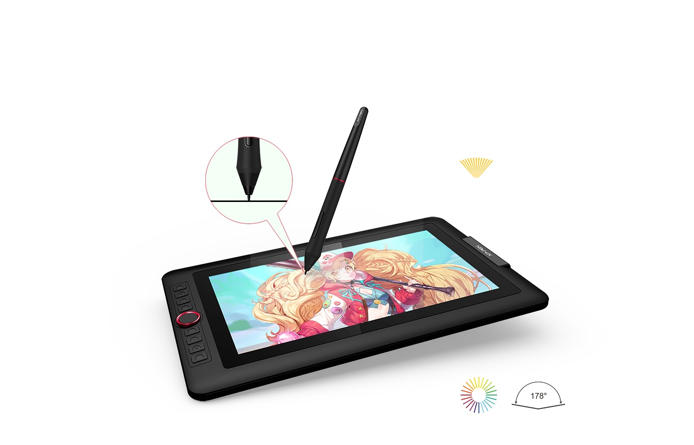 Artist 13.3 pro Portable drawing tablet pen display | XP-Pen Europe ...