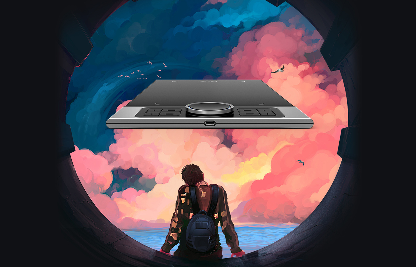 Deco Pro Medium Android professional digital drawing tablet | XP-Pen ...